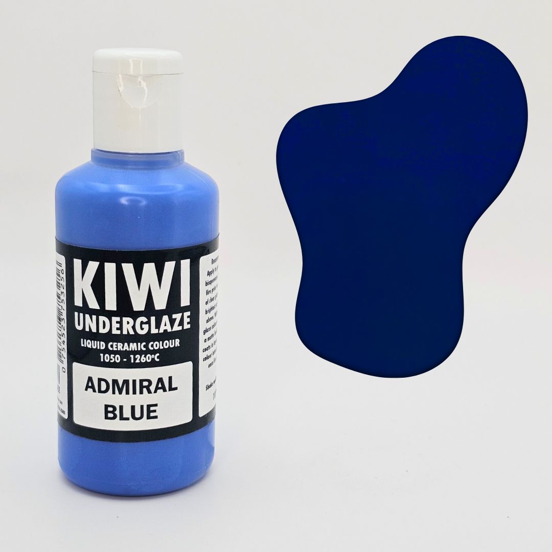 Admiral Blue Underglaze – Kiwi Underglaze