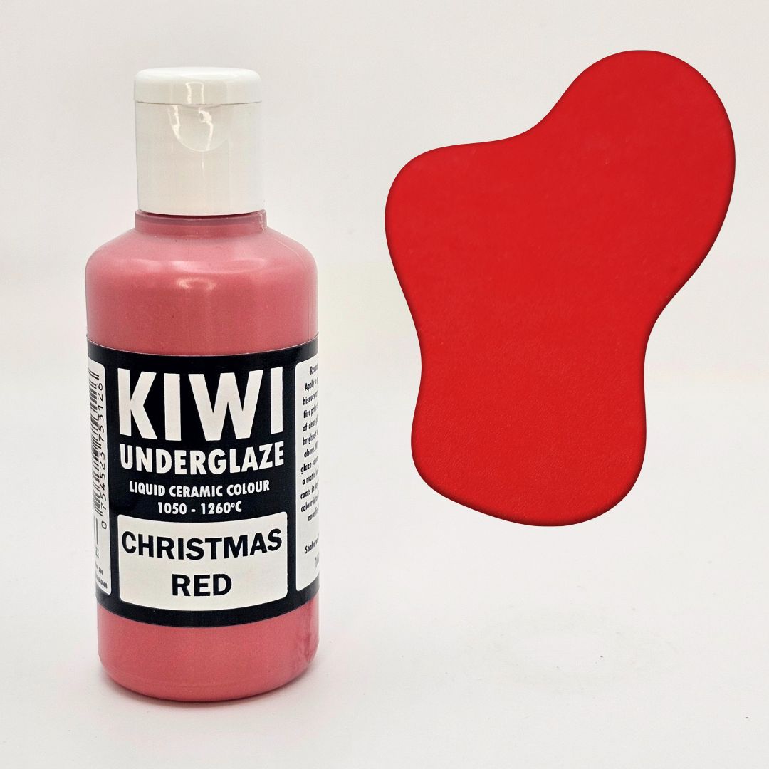 Christmas Red Underglaze – Kiwi Underglaze